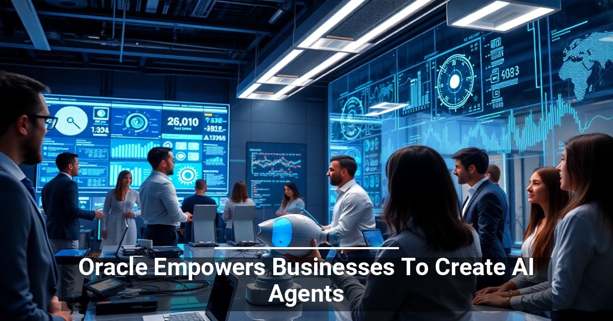 Oracle Empowers Businesses To Create AI Agents | Iron Nebula